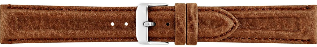 Buy Watch Strap Genuine Buffalo LightBrown 18mm | BBS watch straps
