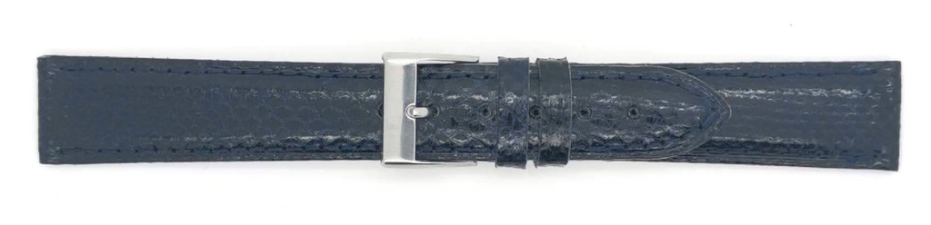 Buy Watch Strap Genuine Lizard Navy Blue 12mm | BBS watch straps