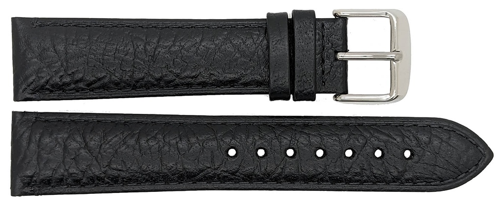 Buy Watch Strap Genuine Buffalo Black 18mm | BBS watch straps